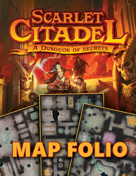 Scarlet Citadel - Map Folio [KOB9092] $49.99 Value – RPG City