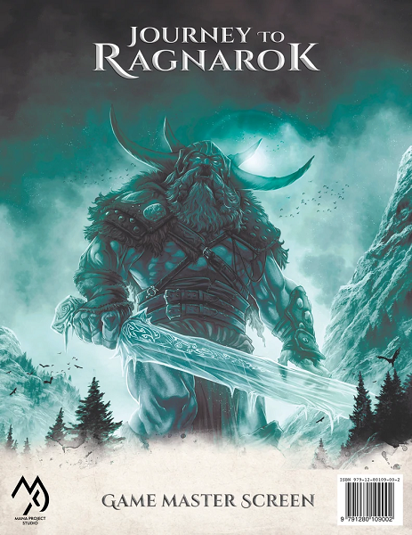 Journey to Ragnarok RPG: GM Screen [MPS10002] $19.90 Value – RPG City